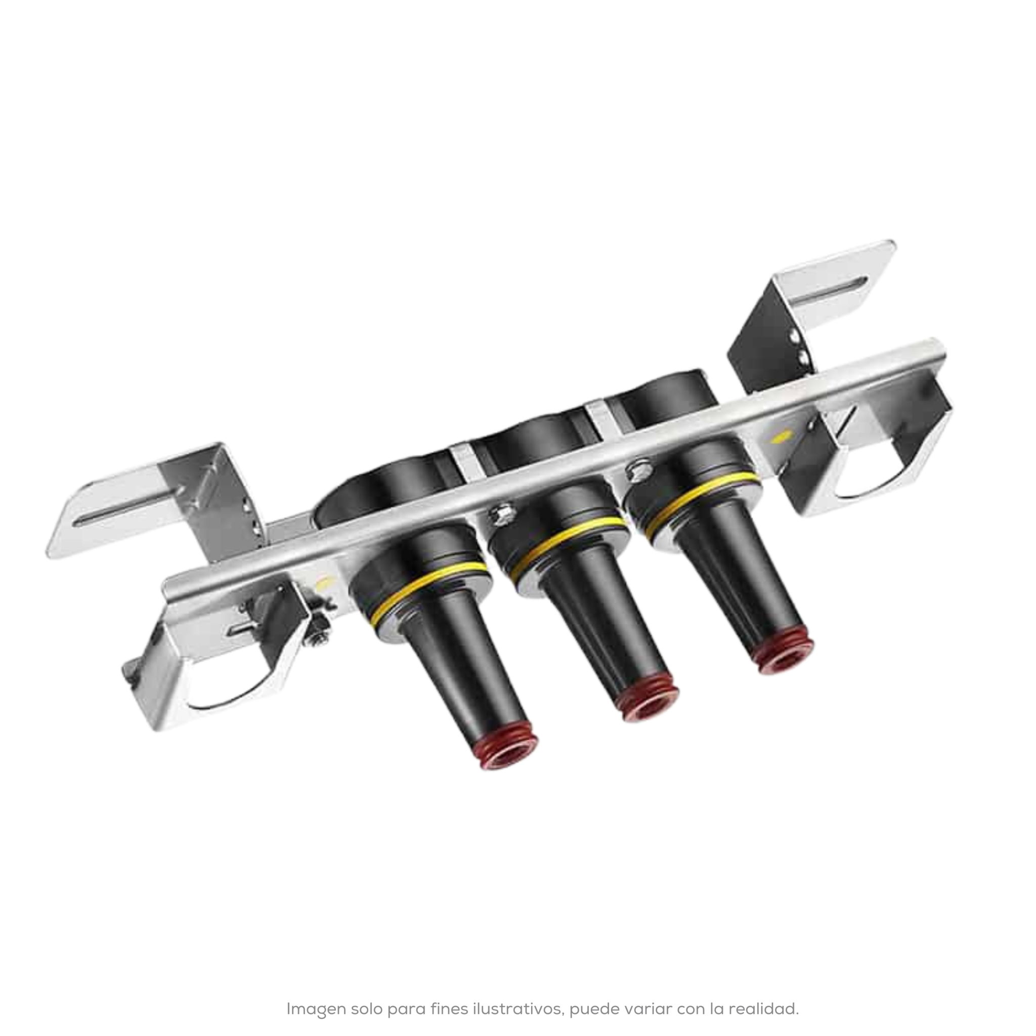 CONECTOR MULTIPLE BUS DE 3 VIAS 15 KV 200 A CON BRACKET DE ACERO INOX ...